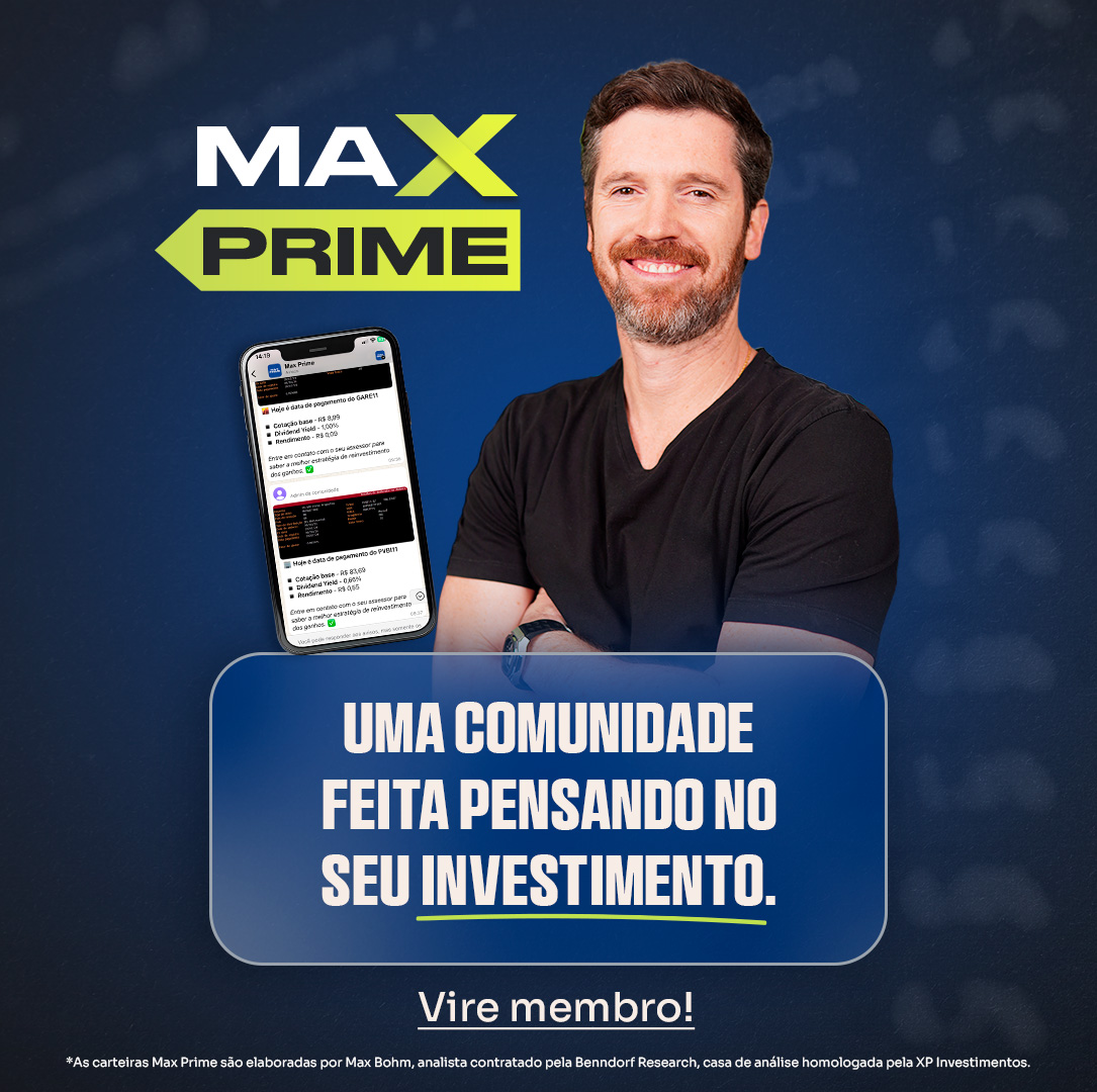 Comunidade Max Prime | Grupo Exclusivo - Nomos - Melhores Investidores